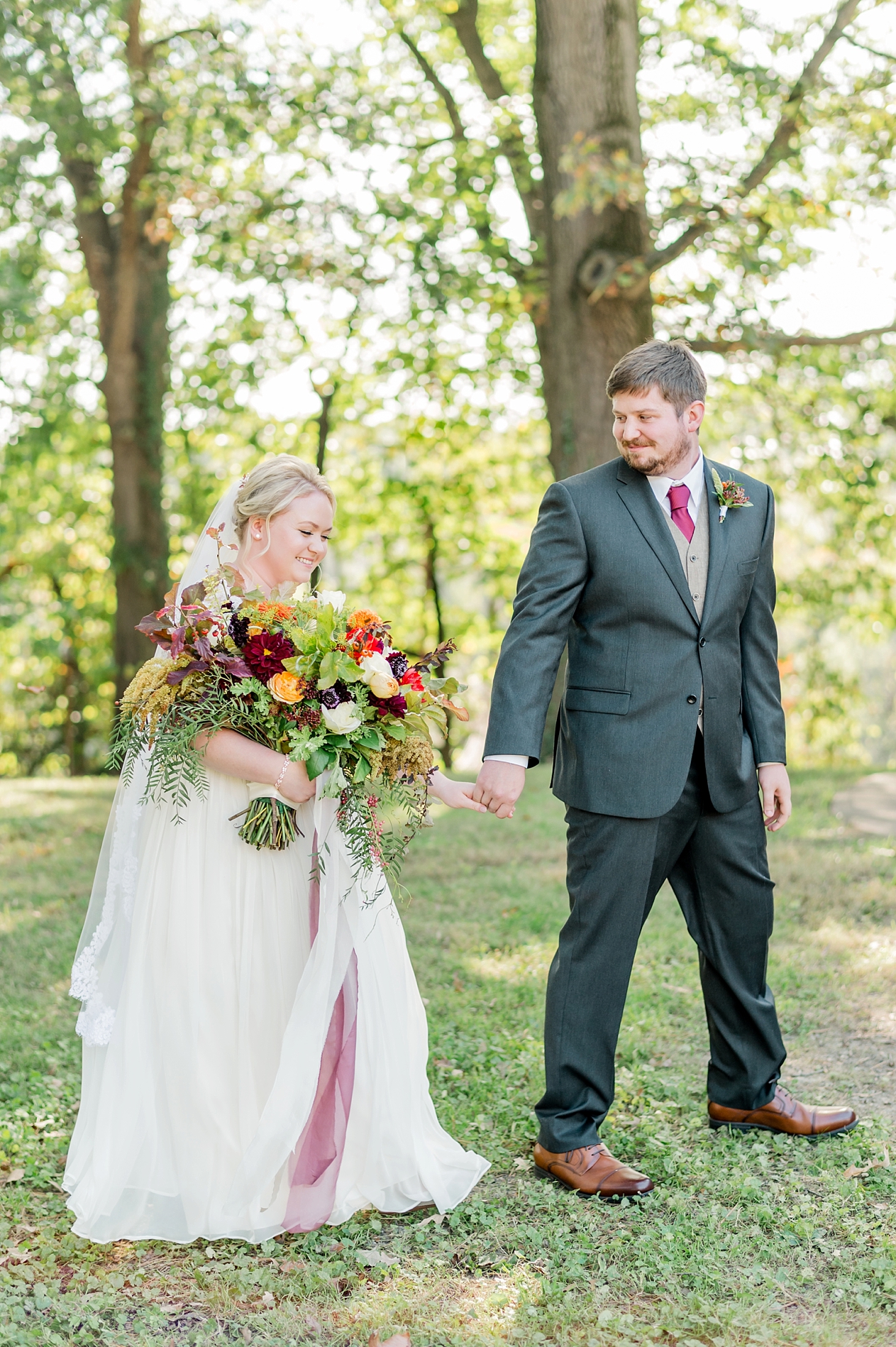 Maryland Autumn Estate Wedding | Brandon & Megan